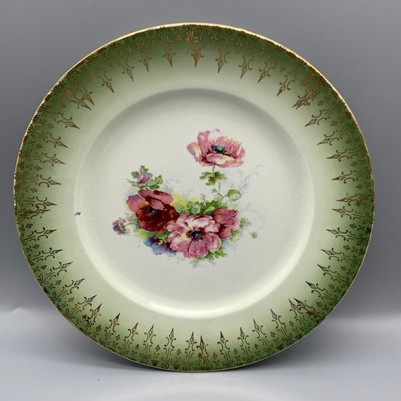 Saxon | Dining | Vintage French Saxon China Salad Plate 22k Gold Trim ...